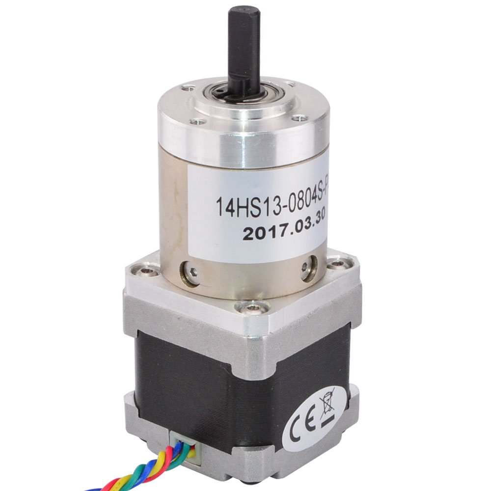 Snapklik.com : 19:1 Planetary Gearbox Nema 14 Geared Stepper Motor ...