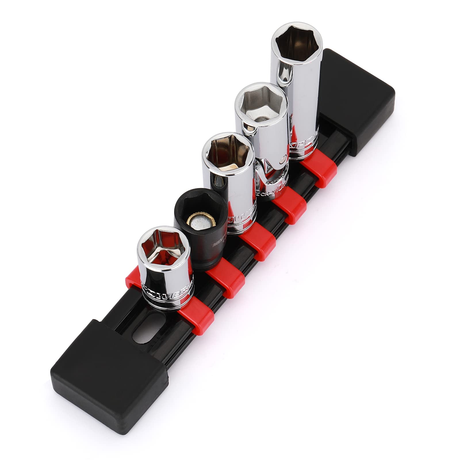 MIXPOWER 5PCS 1/4" Drive 6 Point Single Size 10mm Socket Set, 10mm ...