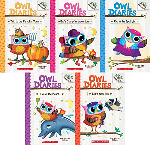 Owl Diaries 11-15 Set: Rebecca Elliot: Amazon.com: Books