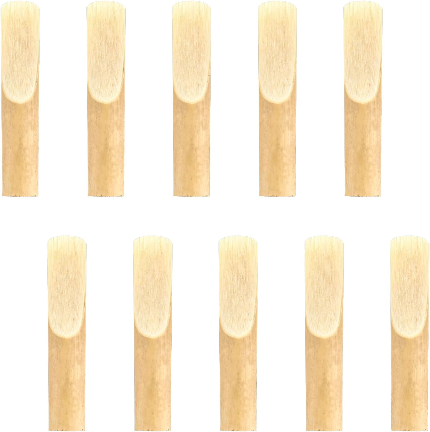 Amazon.com: Tenor Saxophone Reeds 10 Pcs Traditional Reeds Premium ...