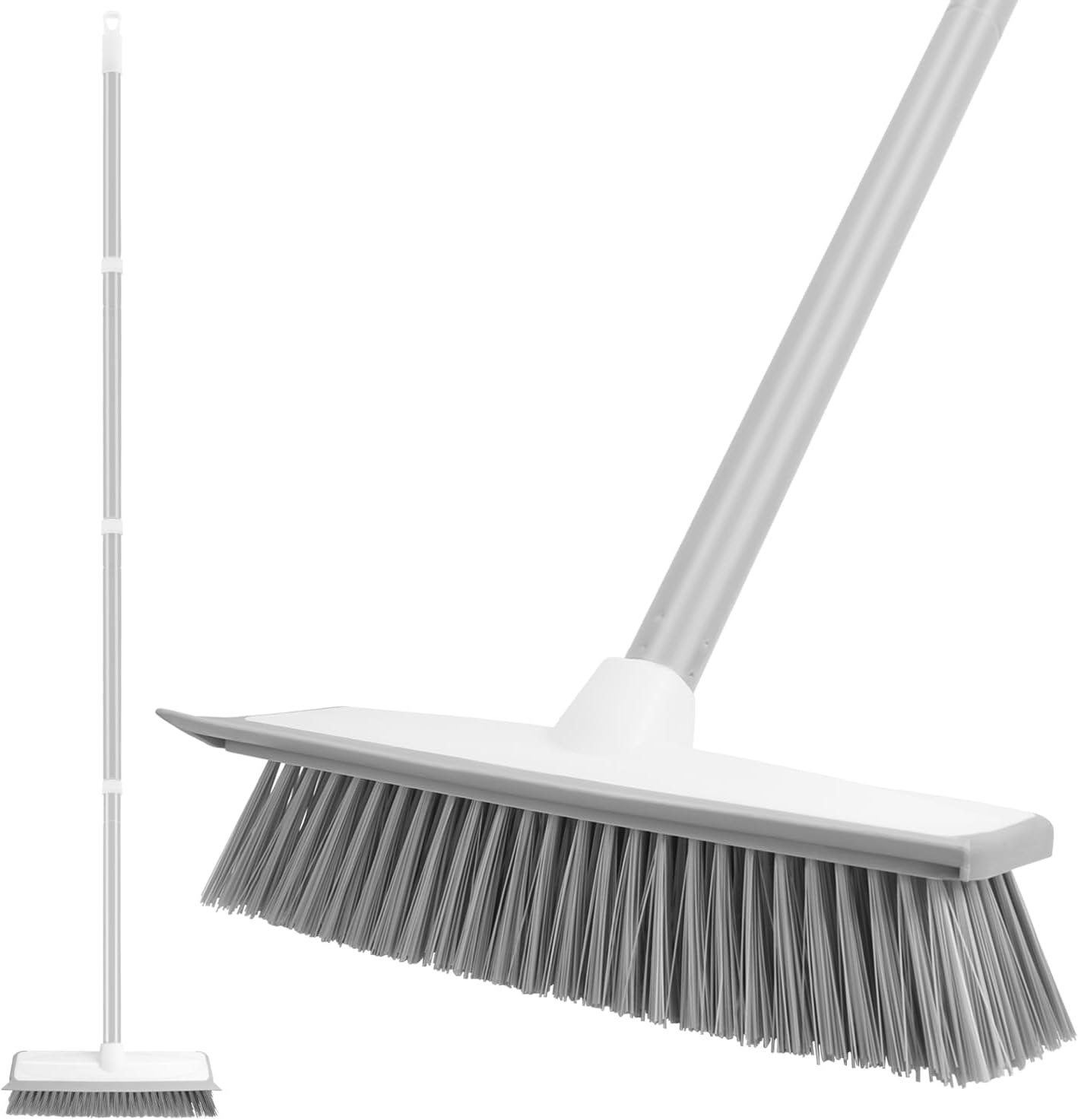 MR.SIGA 2 en 1 Brosse à Récurer avec Raclette, Brosse de Nettoyage avec ...