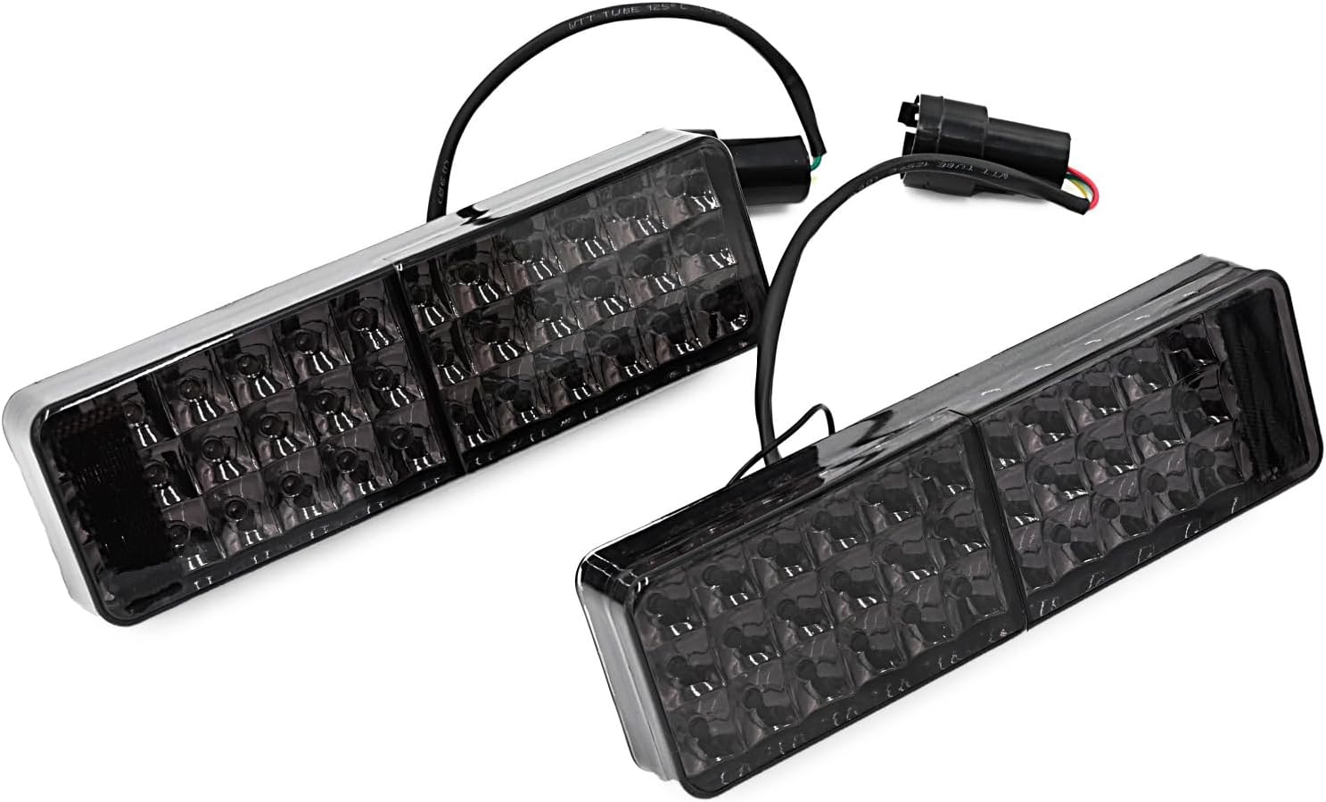 Amazon | topsense ジムニー JA11 JA12 JA22 JB31 SJ30 SJ40 対応 リアパイプバンパー用スモーク フルLEDテール 社外バンパー用 | ブレーキ ...