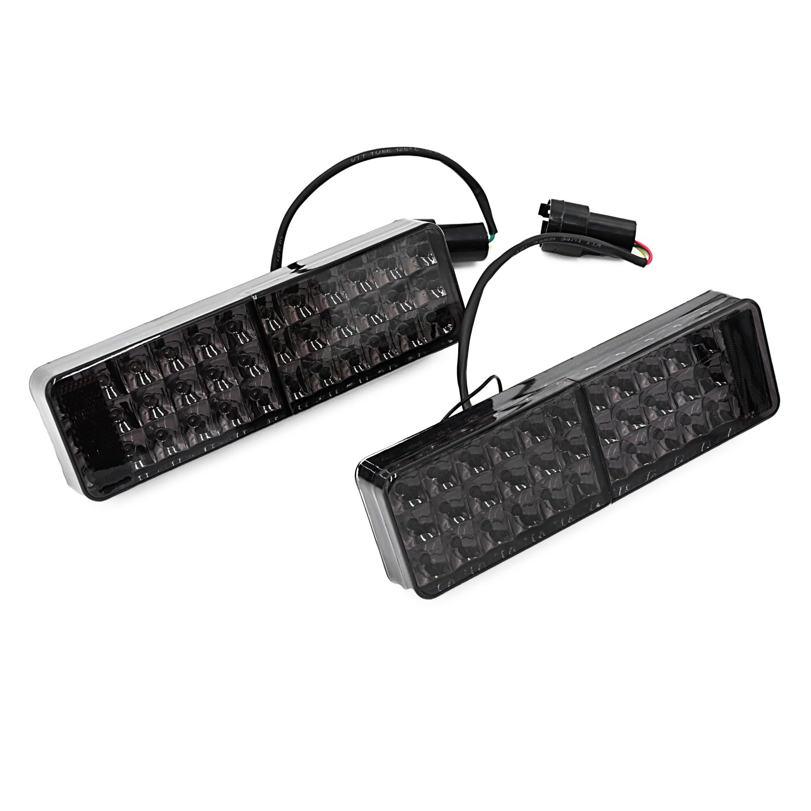 Amazon | topsense ジムニー JA11 JA12 JA22 JB31 SJ30 SJ40 対応 リアパイプバンパー用スモーク フルLEDテール 社外バンパー用 | ブレーキ ...