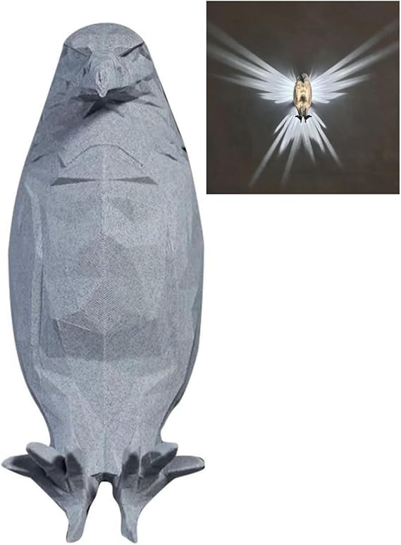 Amazon.com: ISFIBA 3D Animal LED Wall Lamp, Creative Resin Carving Lamp ...