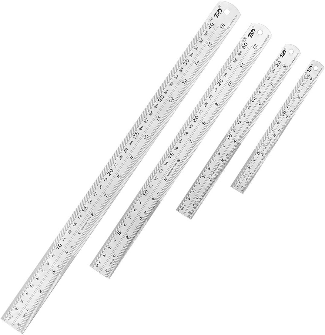 Amazon Ruler Metal Stainless Steel Ruler Straight Edge Measuring amazon-ruler-metal-stainless-steel-ruler-straight-edge-measuring