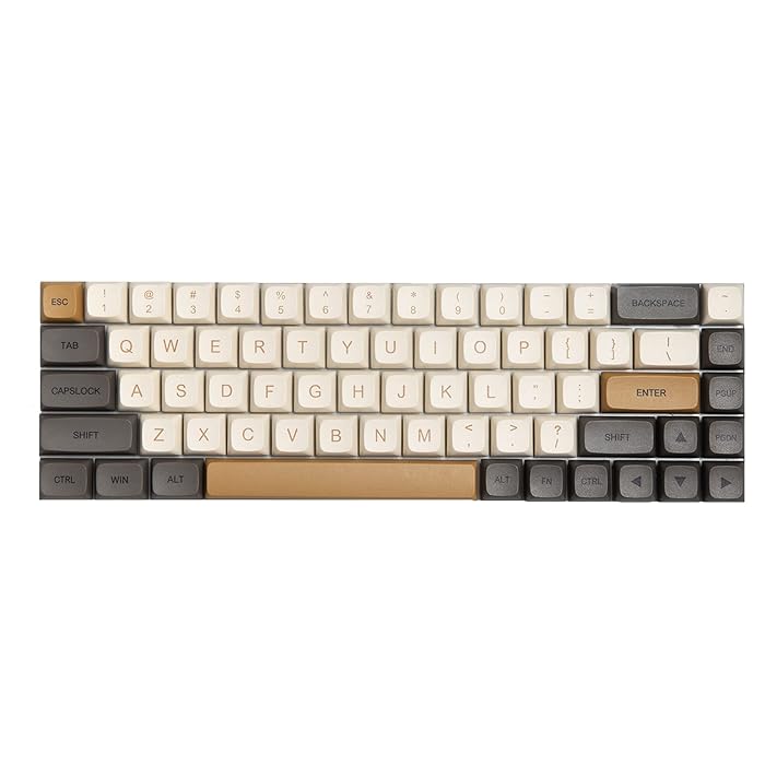 Buy PBT XDA Profile 125 keycap 60% American Layout with Key Puller OEM ...