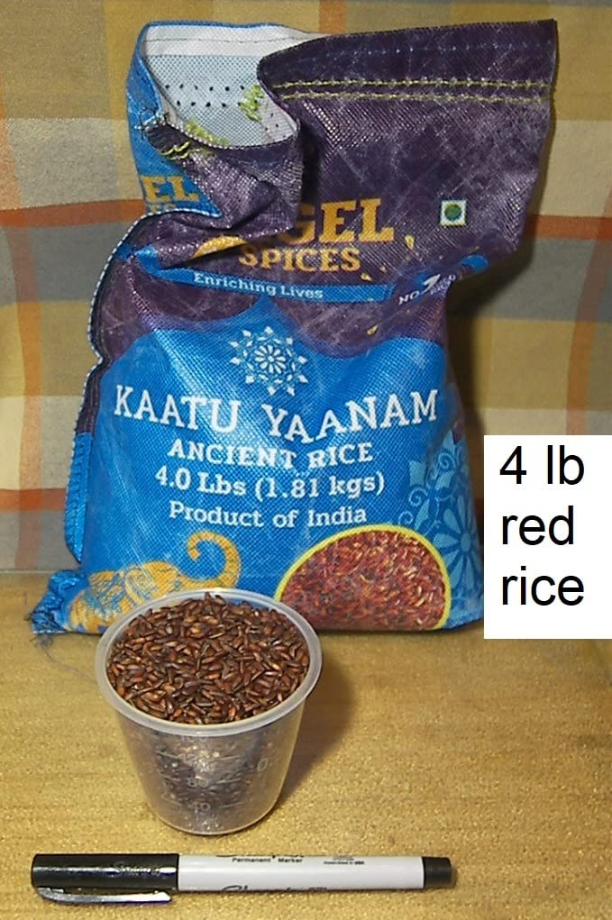Amazon.com : Rigel Spices | Forest Elephant Red Rice (4 Lb) | Kaatu ...