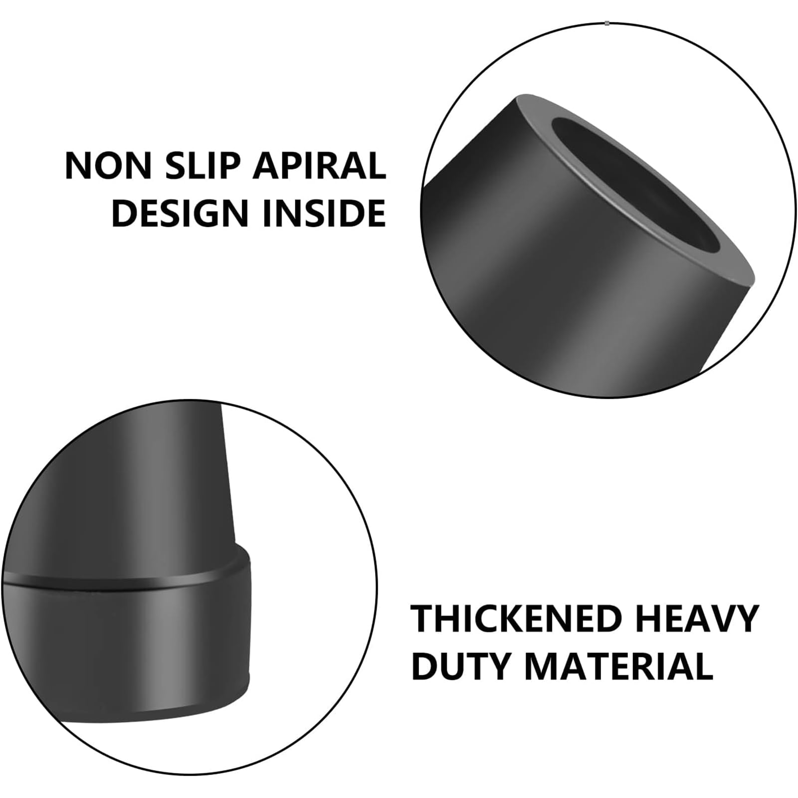 Snapklik.com : Crutch Tips 7/8 Inch Upgrade Heavy Duty Rubber Crutch Accessories Replacement ...