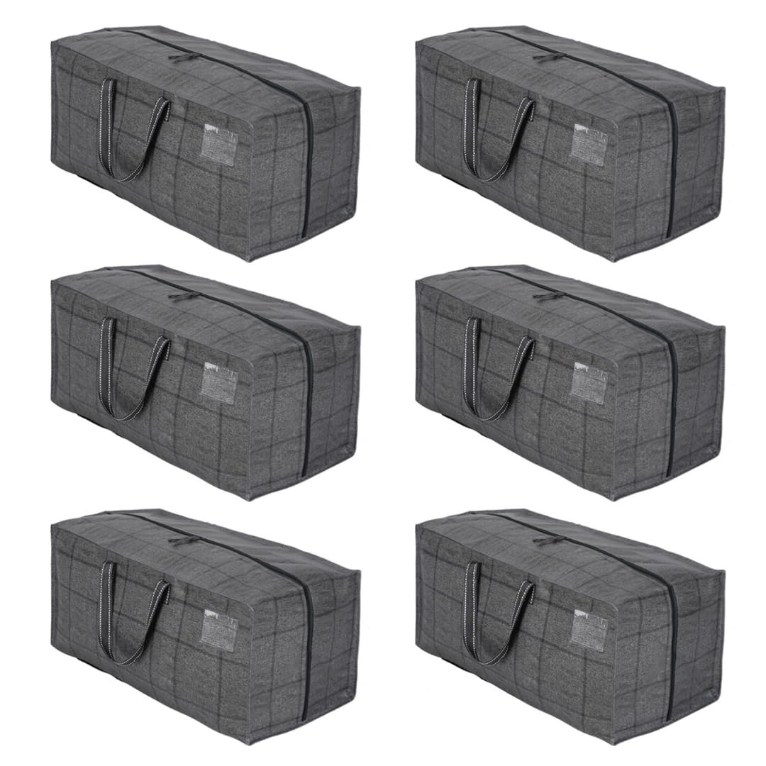 Snapklik.com : VENO 6 Pack Moving Bags w/Backpack Straps, Moving ...