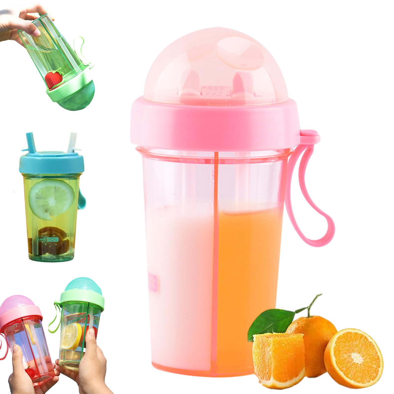 Amazon.com: ustterla 3 Drinks 1 Cup, 2024 New 3 Drinks in 1 Cup, 420/600ml Three Drinks One Cup ...