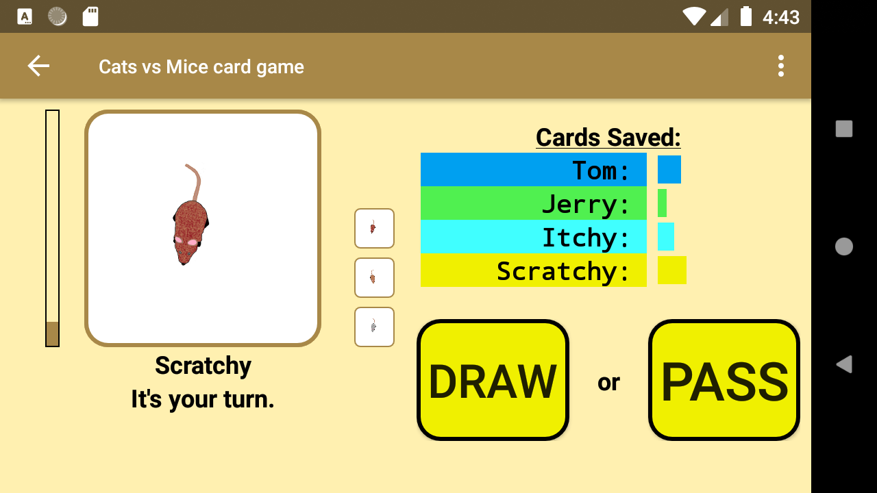 Cats vs Mice card game - App on Amazon Appstore