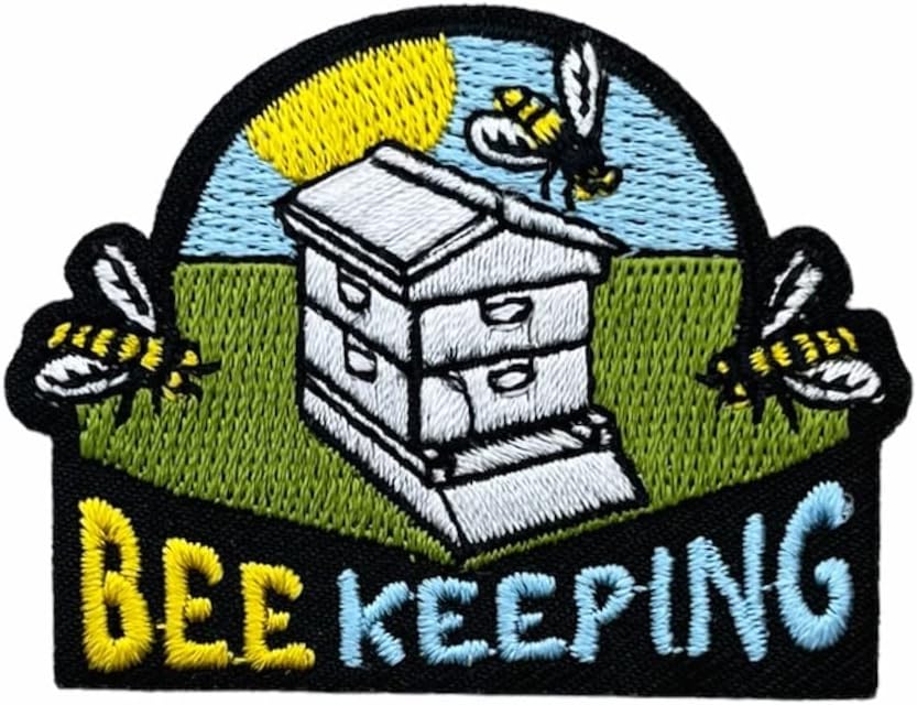 Amazon.com: Beekeeping Award Badge 2 inch Patch AVA4830 F2D10G : Arts ...