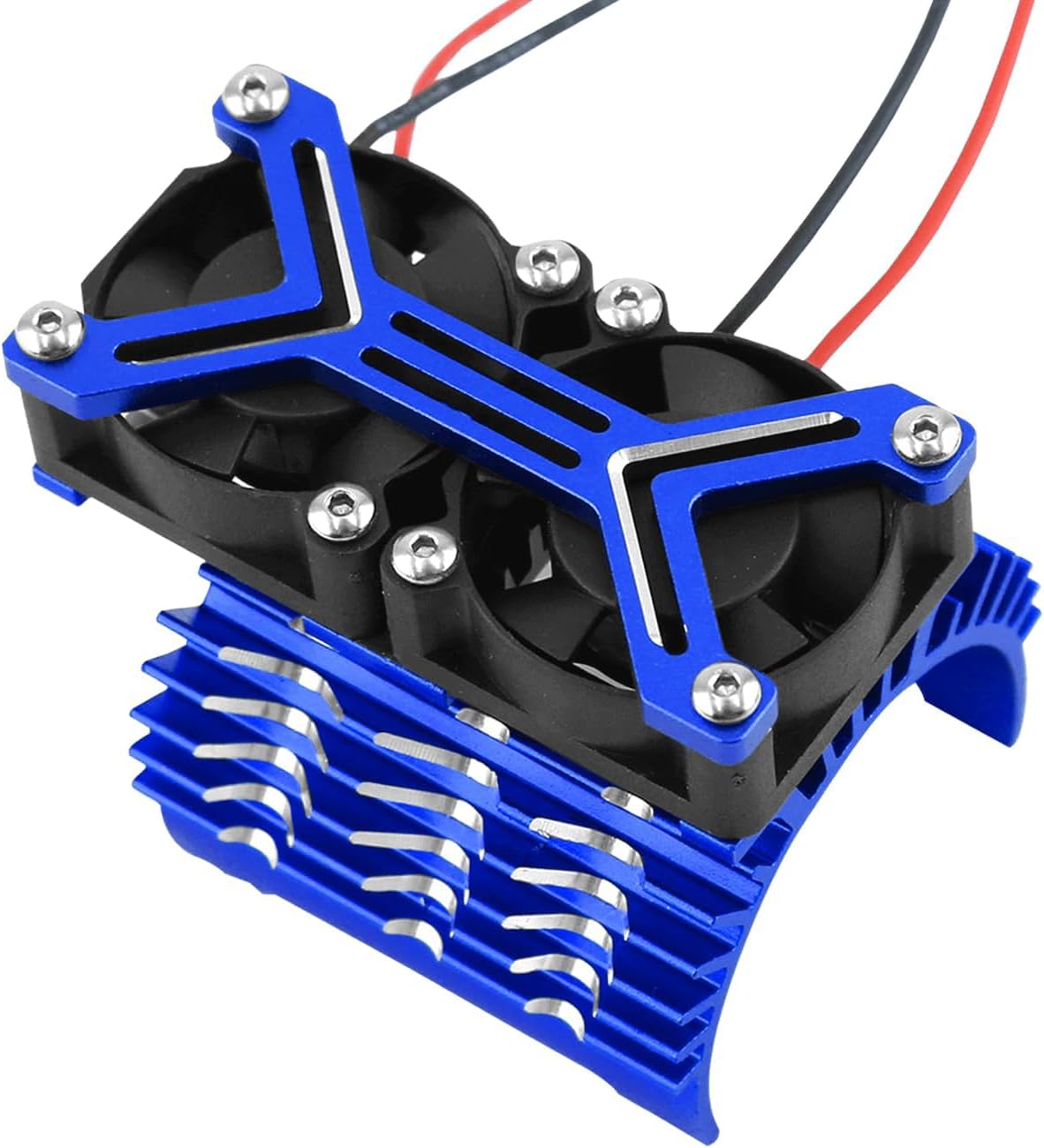 Amazon.com: Integy 40mm Motor Heatsink+Twin 30x30mm Cooling Fan 20, 000 ...