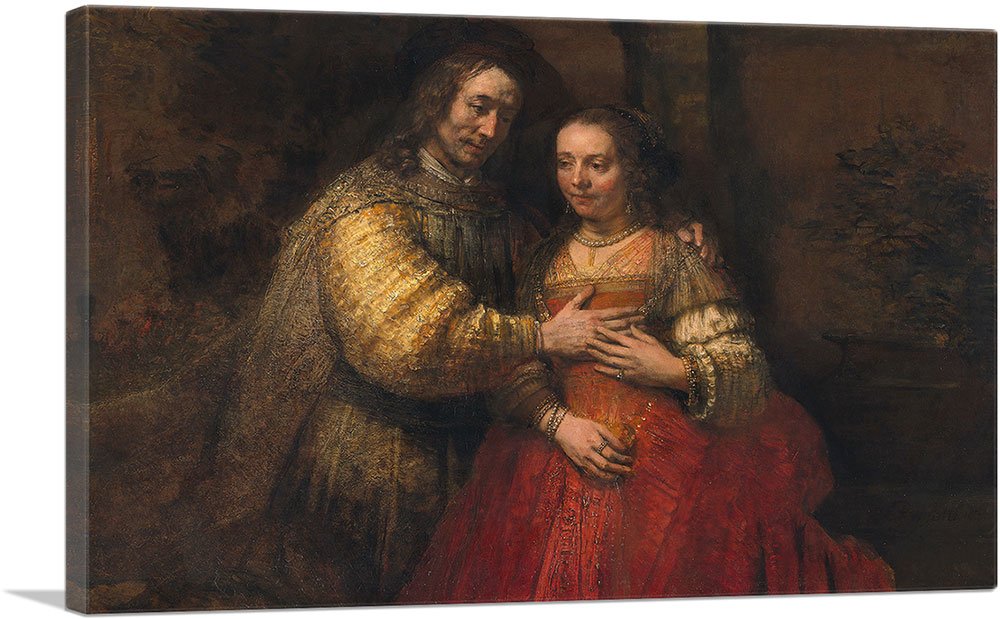 Rembrandt The Jewish Bride