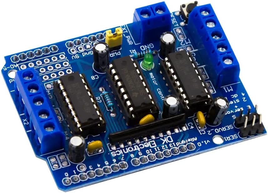 Robodo AR3 L293D Motor Shield for Arduino : Amazon.in: Industrial ...