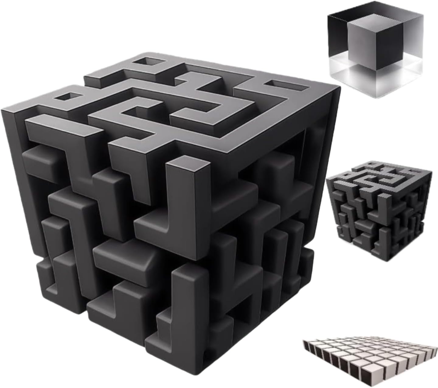 Amazon.com: Impossible Corners, Wall Art That Reshapes Reality, 3D Wall ...