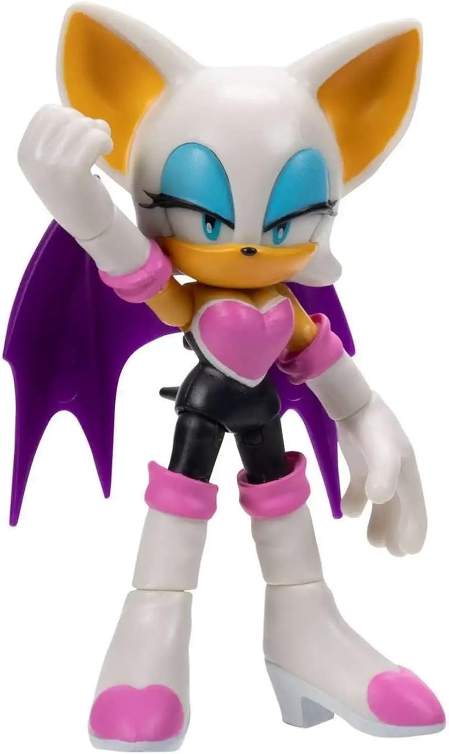 Amazon.com: Sonic the Hedgehog 2.5" Inch Figure Wave 10 - Rouge : Toys ...