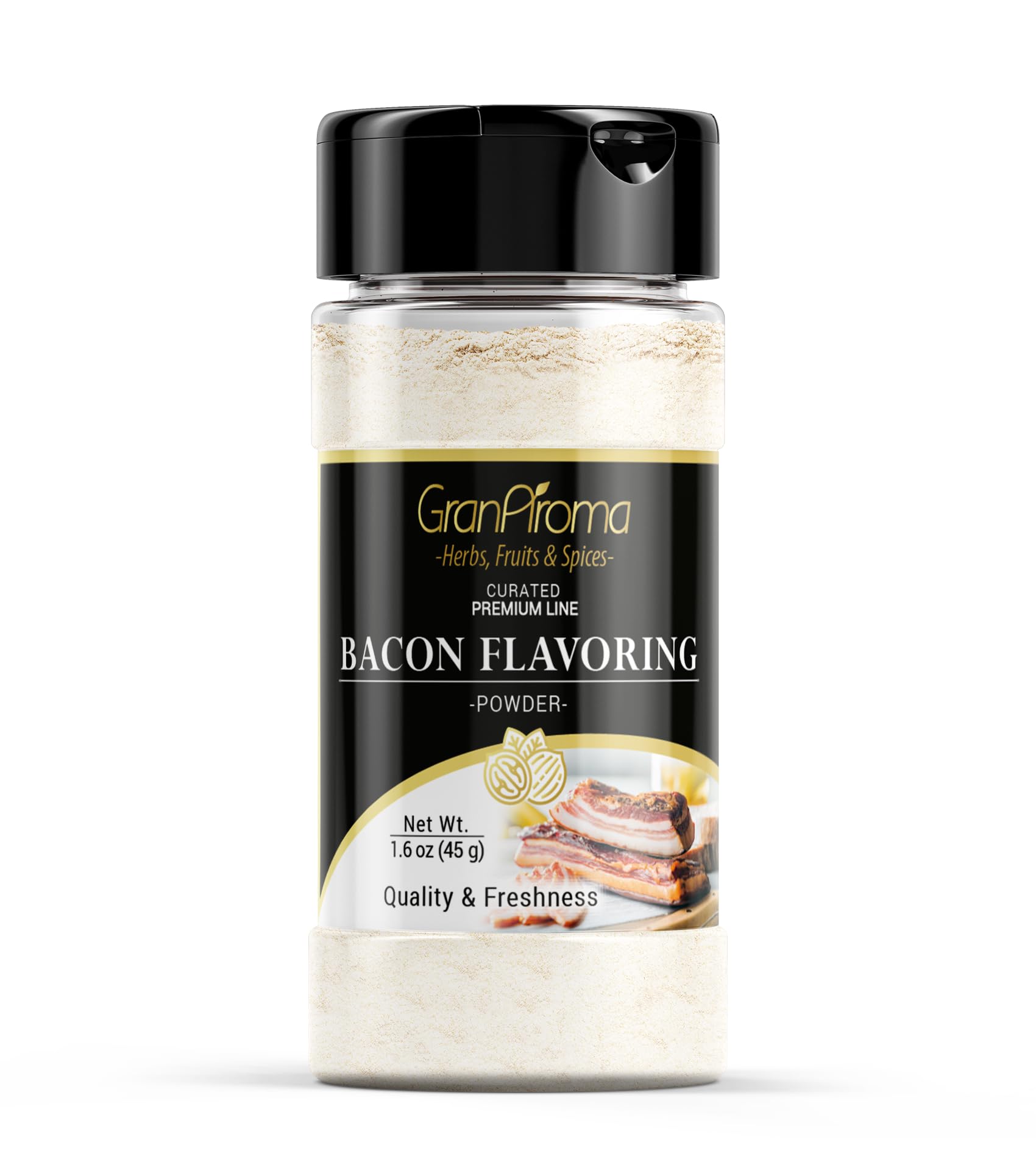 Amazon.com : GranAroma Bacon Flavoring, Powder, Chips & Popcorn ...