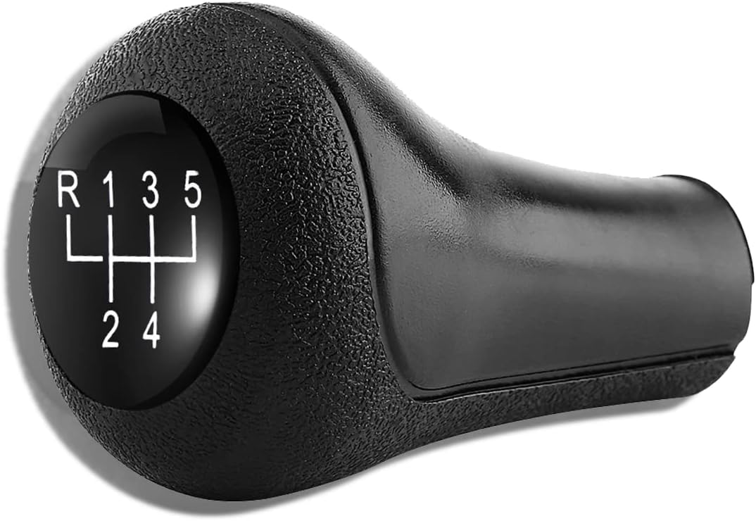 Amazon.com: XQSMWF Burl Wood Grain Manual Gear Shift Knob 5 Speed Compatible with BMW E81 E82 ...
