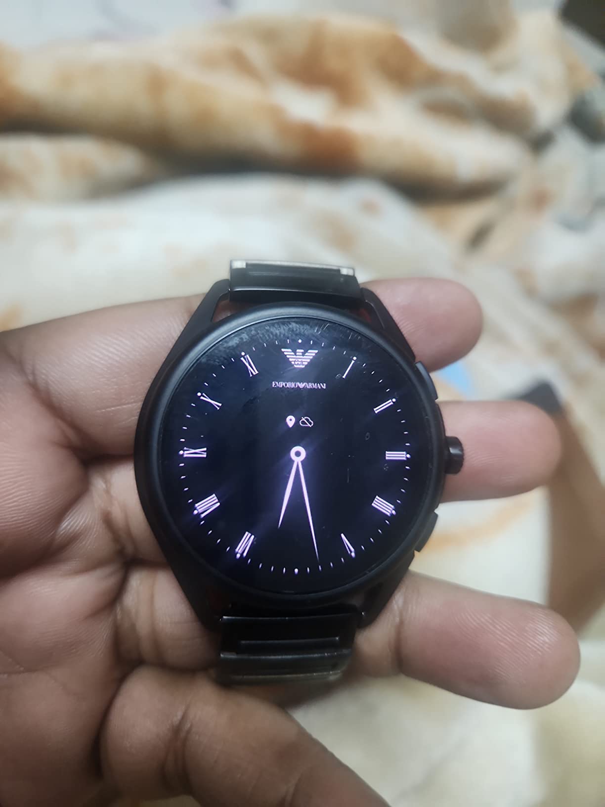 Emporio Armani Smartwatch 3 (44mm, Multicolor dial) Touchscreen Men's ...