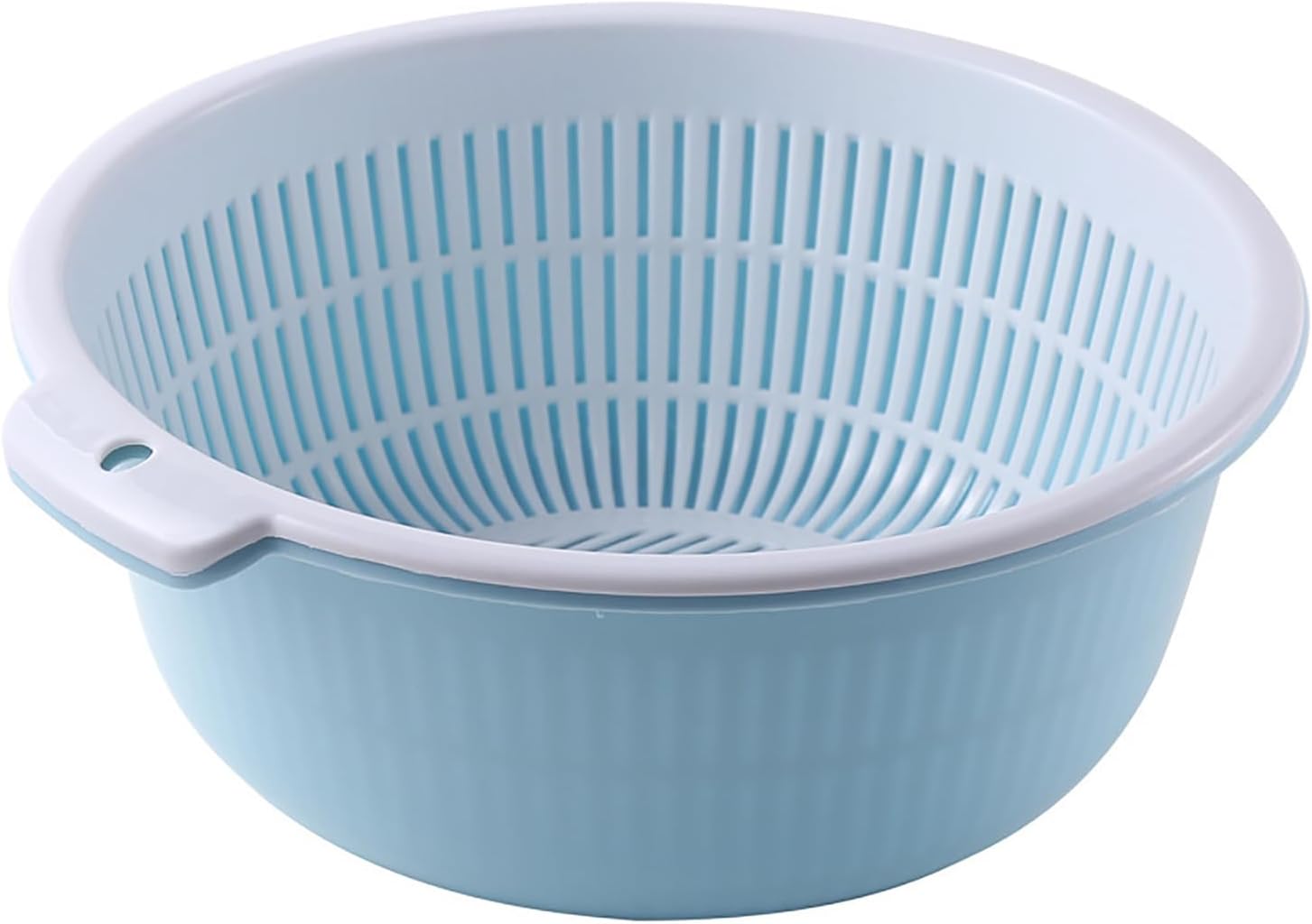 Amazon.com: 2 in 1 Kitchen Colander Set, Vegetable Washing Baskets ...