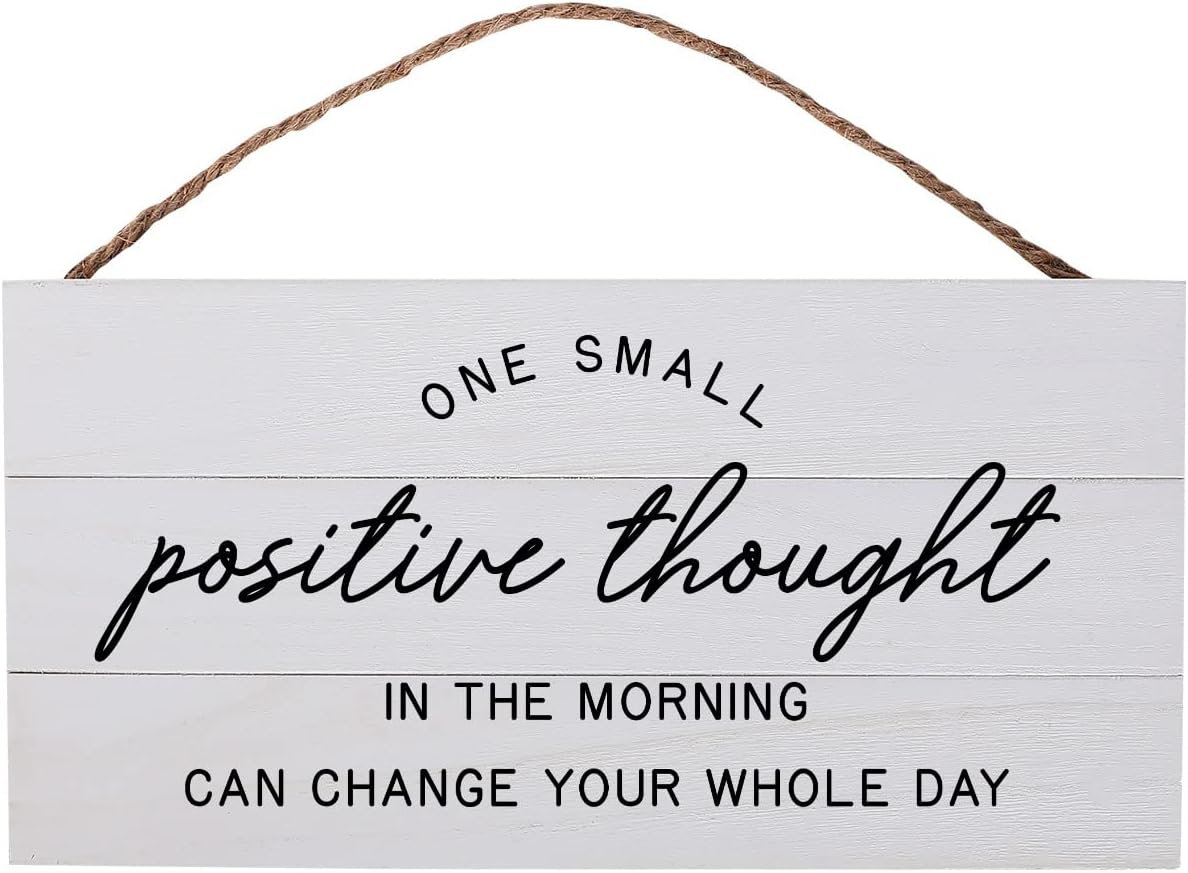Amazon.com: Barnyard Designs Wooden Box Sign Motivational Desk Decor ...