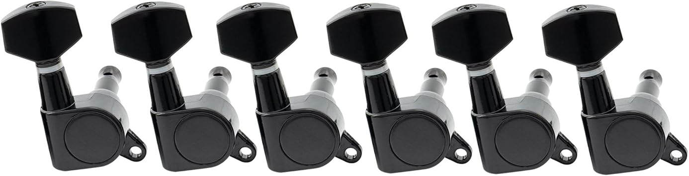 Amazon.com: Musiclily 6-in-line Sealed Electric Guitar String Tuning ...