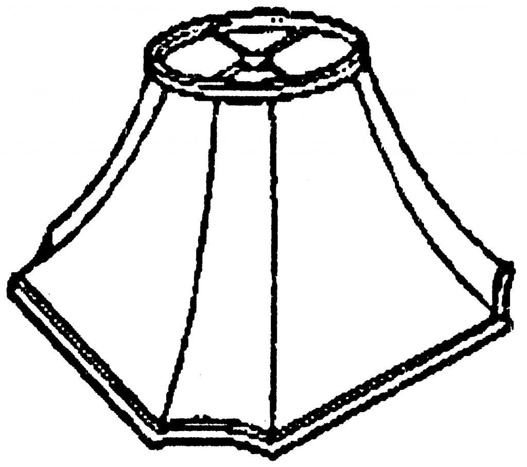 Lamp Shades For Table Lamps Royal Designs, Inc. BSO 705 10LNWH 2 Square ...