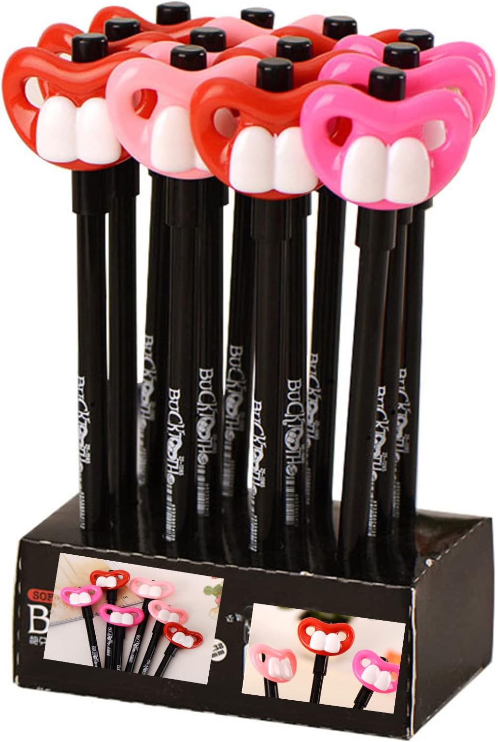 Amazon.com: Lopenle 12PCS Funny Dental Pens Novelty Tooth Pen Dentist ...