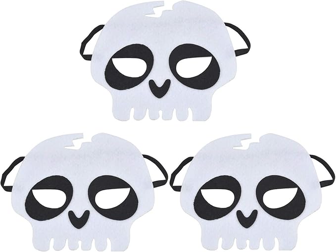 Amazon.com: yeesport 3pcs Halloween Felt Masks for Kids Felt Party ...