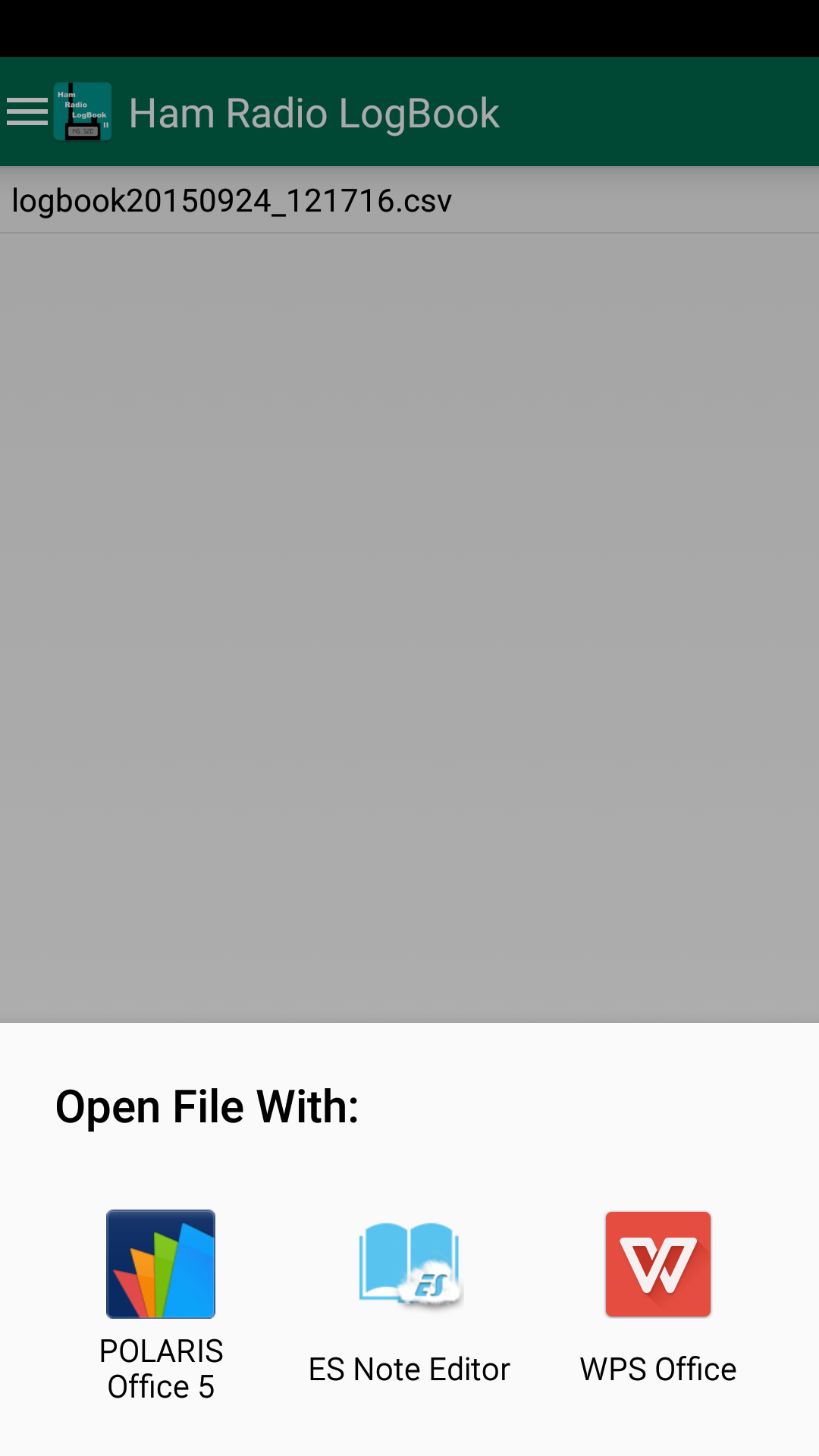 Ham Radio LogBook - App on Amazon Appstore