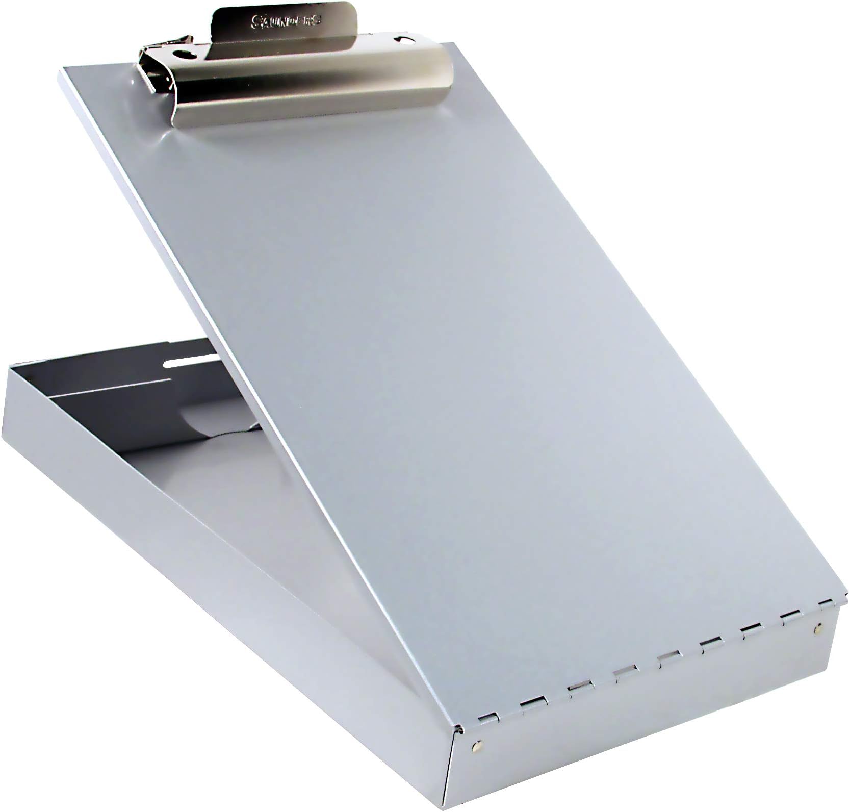 Amazon.com : Saunders Metal Clipboard with Storage, Letter Size Heavy ...