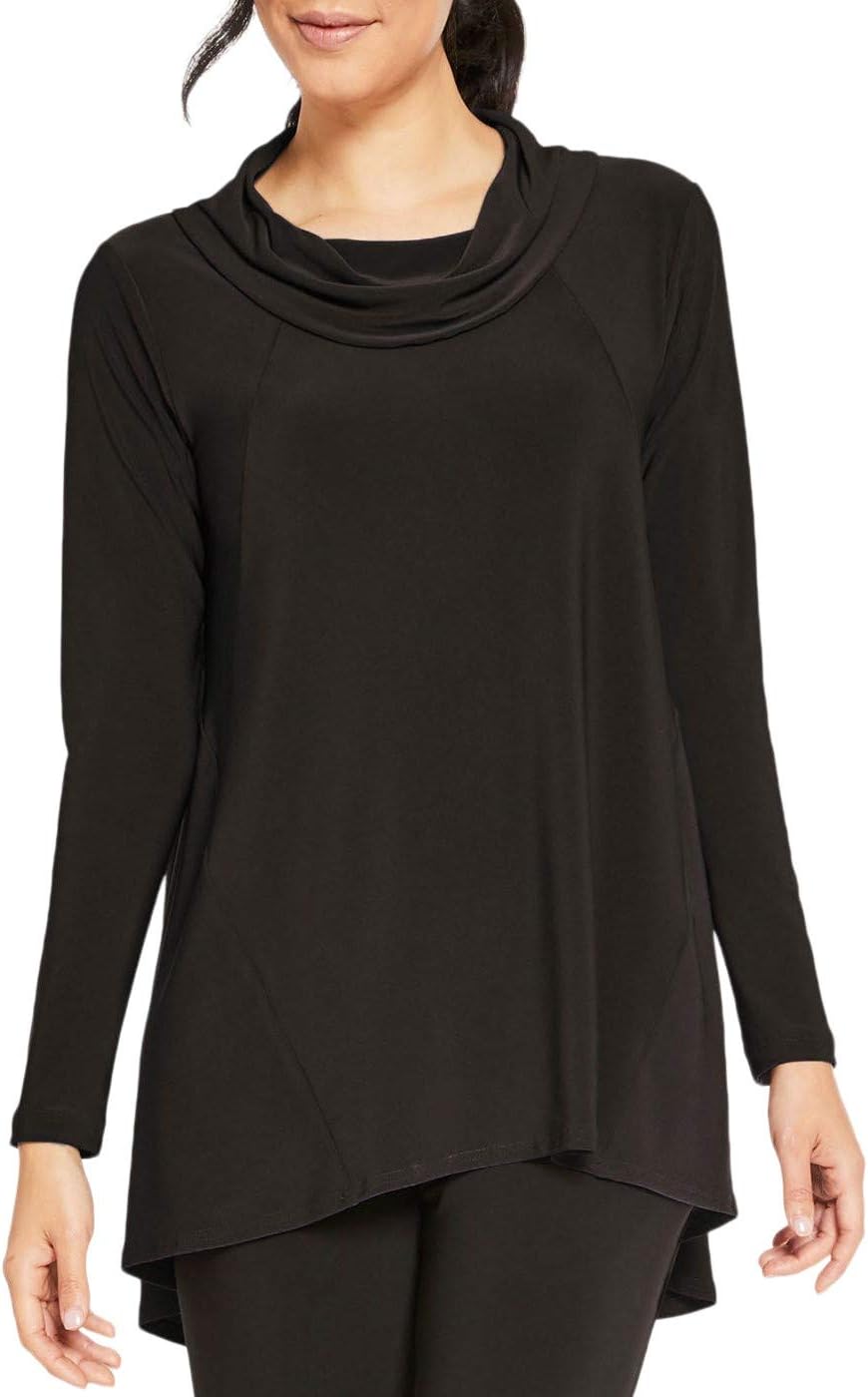 Sympli Womens The Look Tunic 23141-3 Color Black Size 4 at Amazon Women ...