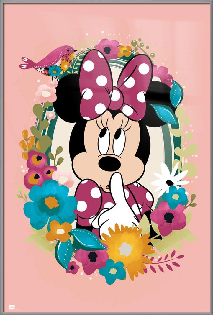Carteles Enmarcados De Minnie Mouse Super Minnie Mouse Arte Pop