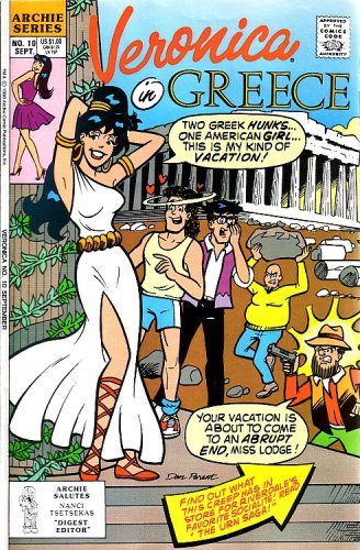 Amazon.com: Veronica, #10 (Archie Comic Series): Veronica in Greece ...