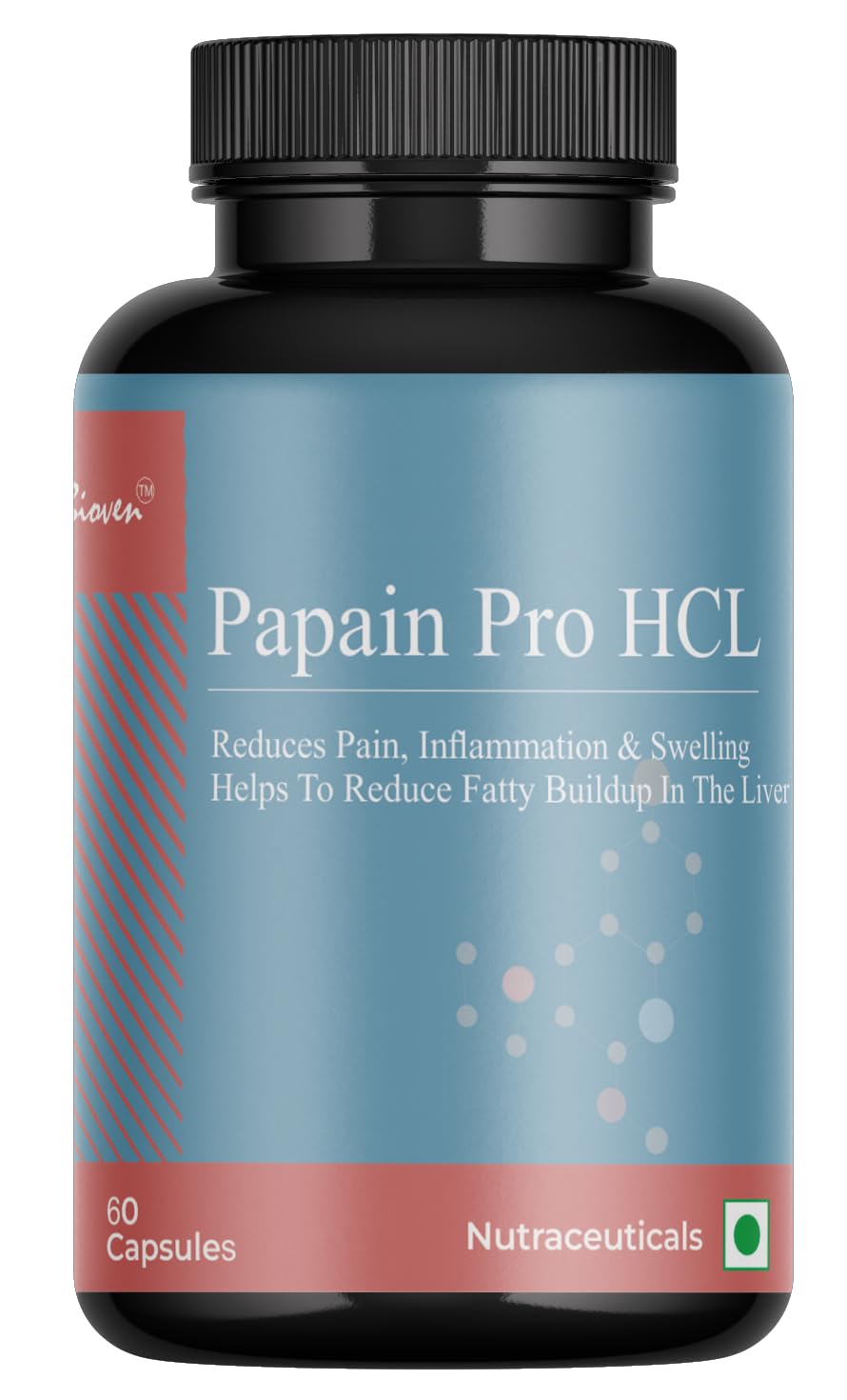 Biovencer Papain Pro HCL | Helps in Hypochlorhydria | Helps to Digest ...