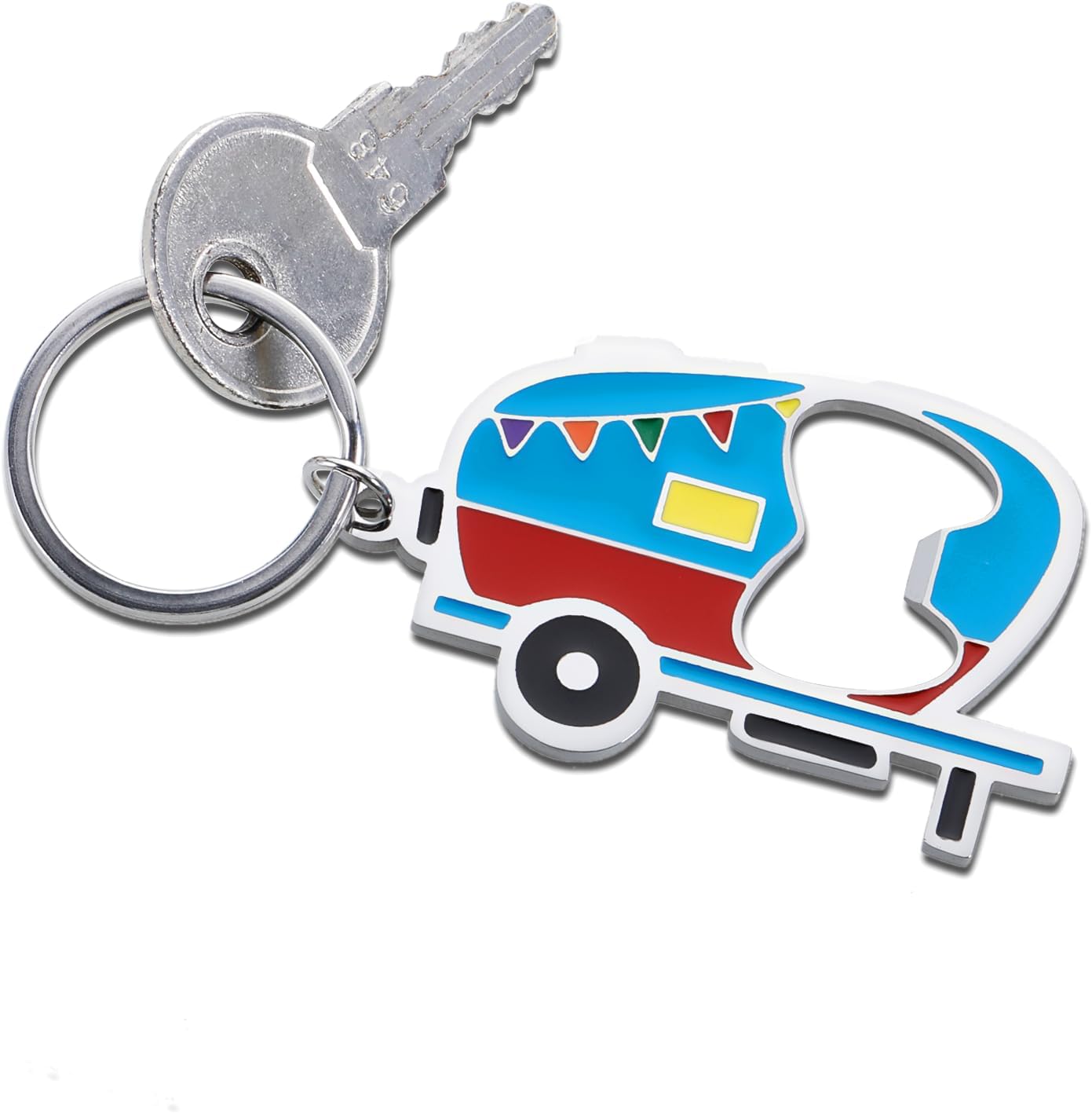 Amazon.com: Camping World - Retro Camper Keychain : Clothing, Shoes ...