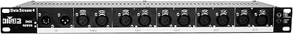Amazon.com: CHAUVET DJ Data Stream 4 Divisor óptico universal DMX-512 ...