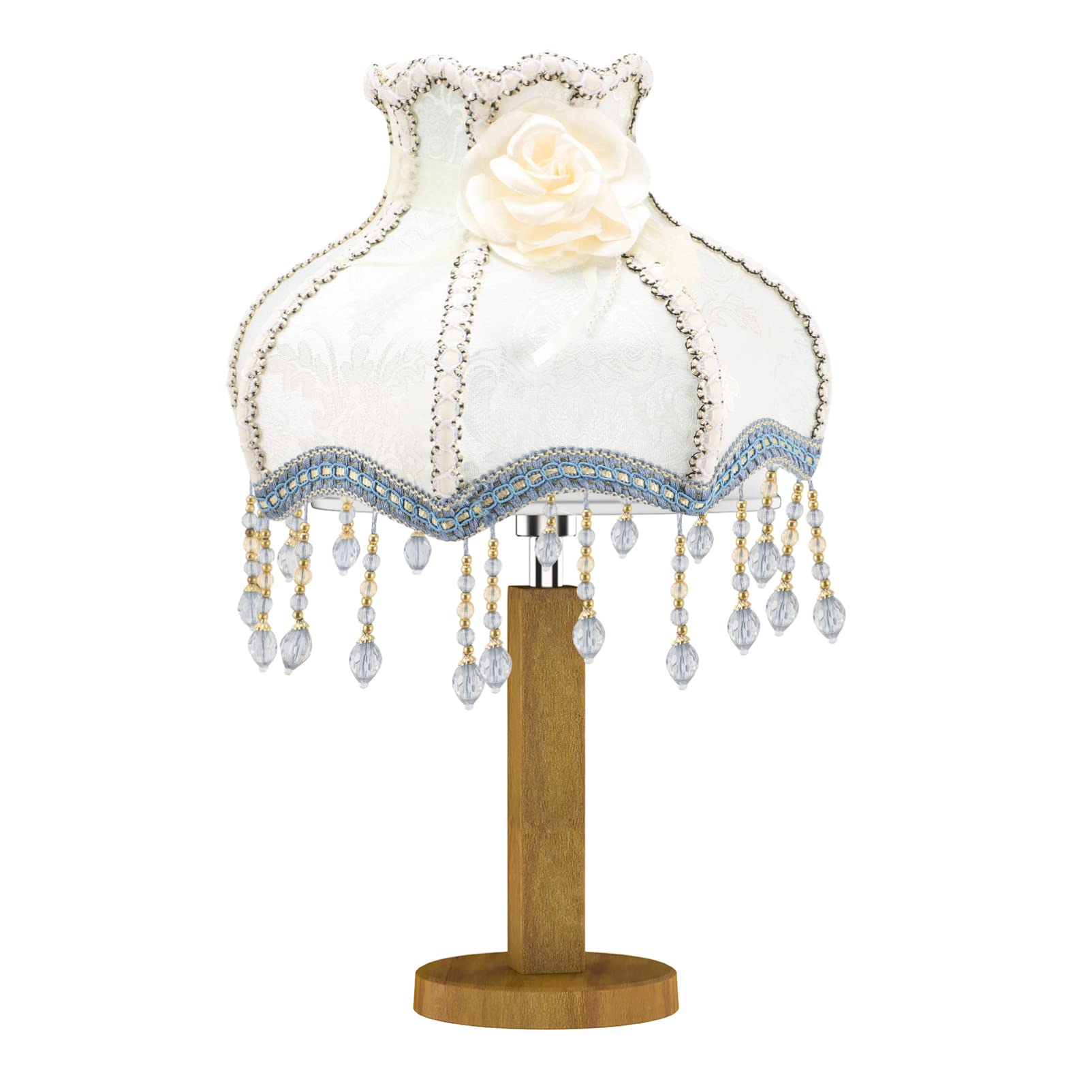 Lurrose Small Lamp Shades Victorian Lamp Shade Fancy Lamp Shades Bell ...