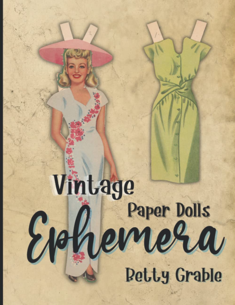 Buy Vintage Paper Dolls Ephemera Betty Grable: Play Dress-Up, Use For ...
