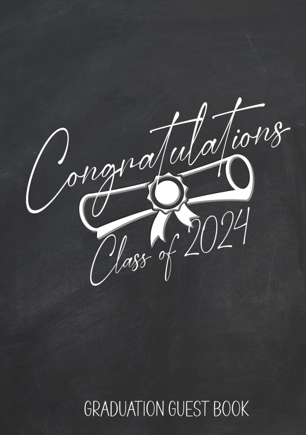 Amazon.com: Congratulations Class of 2024 Graduation Guest Book ...