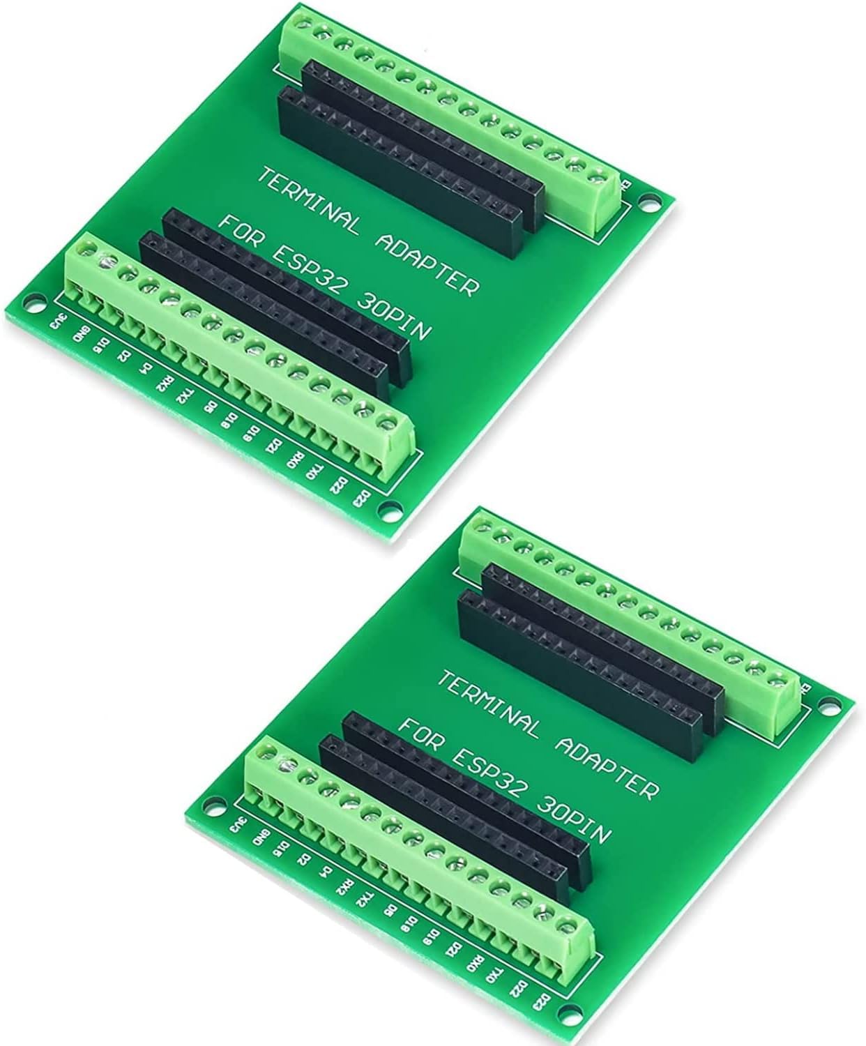 Dubeuyew Esp32s Breakout Board Gpio 1 In 2 For 30pin Version Esp32 Esp