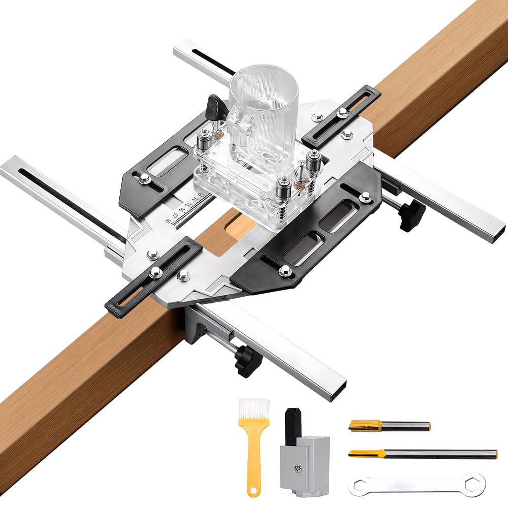 BAUSATZ Door Hinge Jig Woodworking Hole Opener Positioning Door Lock ...