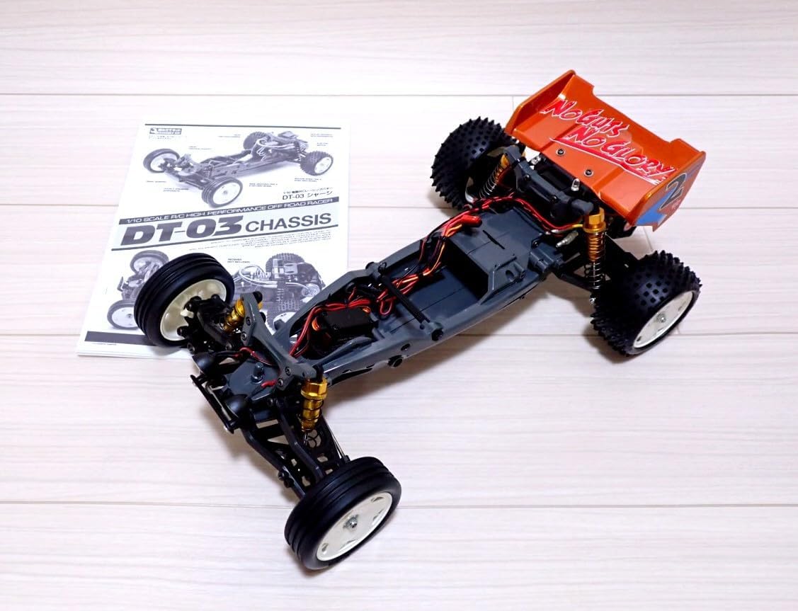 Amazon | タミヤ DT03 オプションパーツ付 2WD オフロード バギー | ラジコン・ドローン 通販