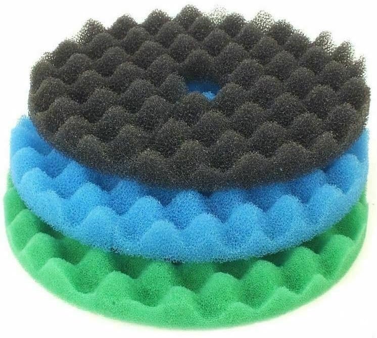 Replacement 3 Grade Filter Foam Set Compatible With CL3 Pond Filter ...