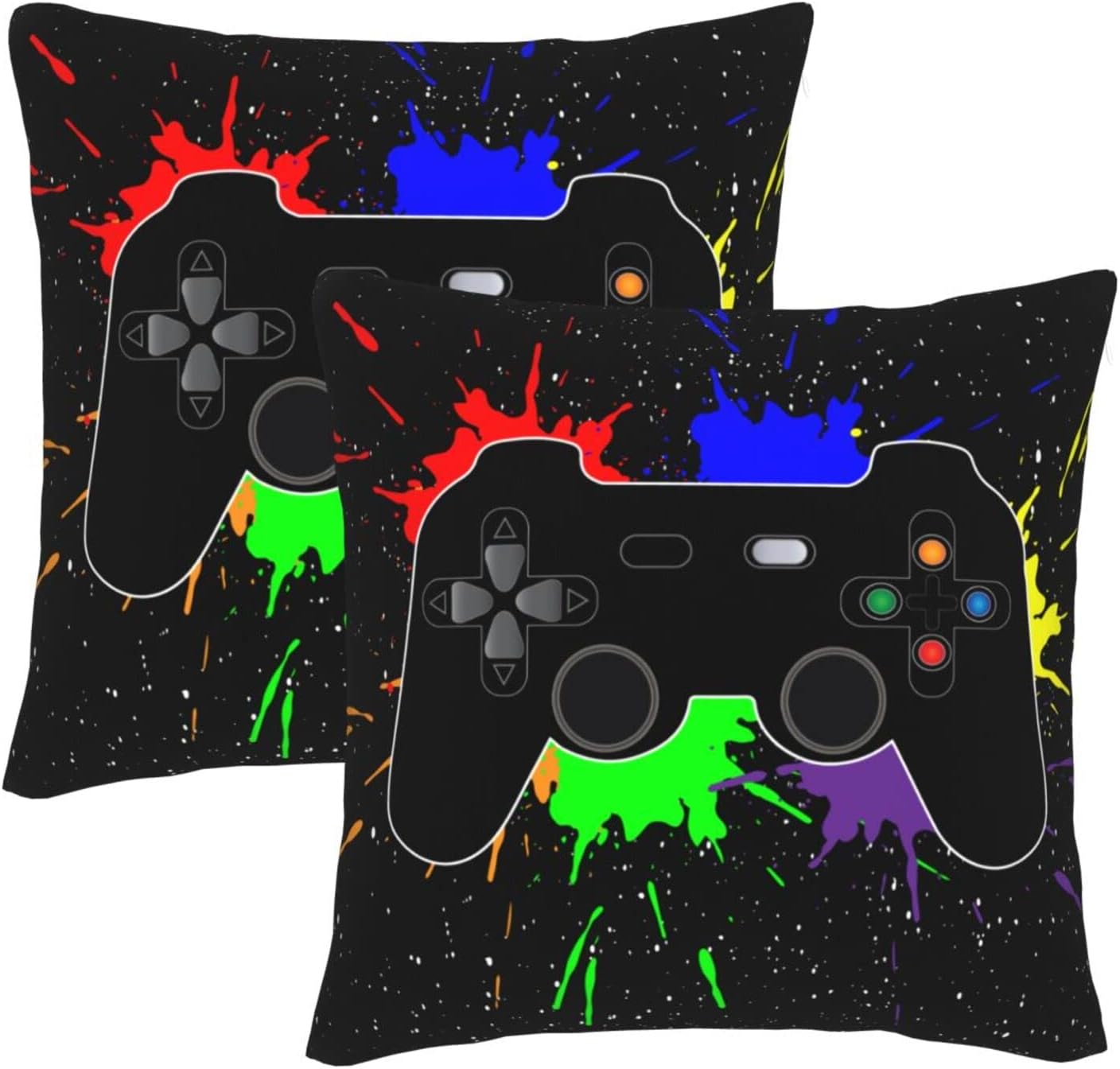 Amazon.com: Undergo A Set of 2 Throw Pillow Cases- Gamer Gifts for Teen ...