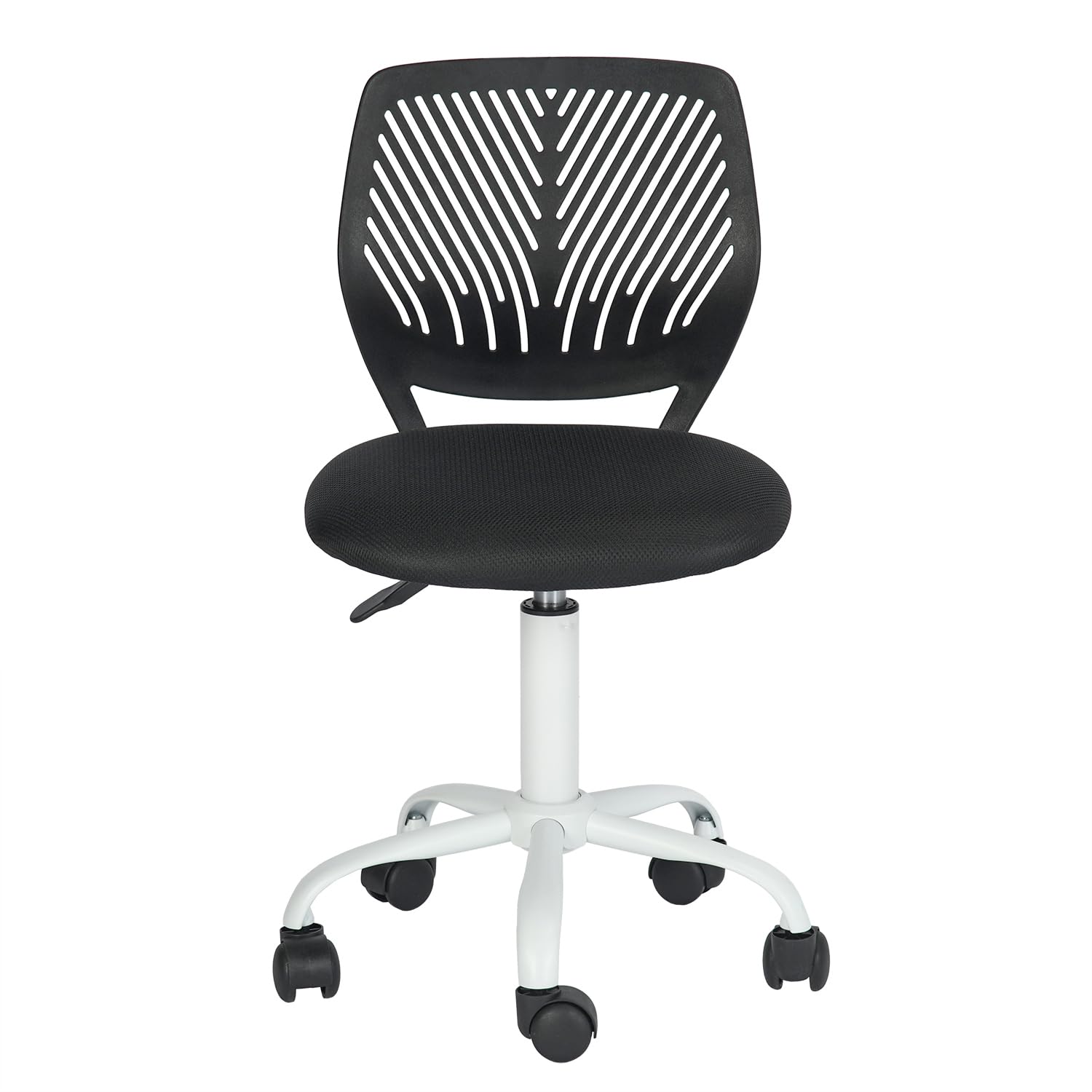 Homy Casa Desk Chair Adjustable Swivel Office Chair Fabric Seat ...