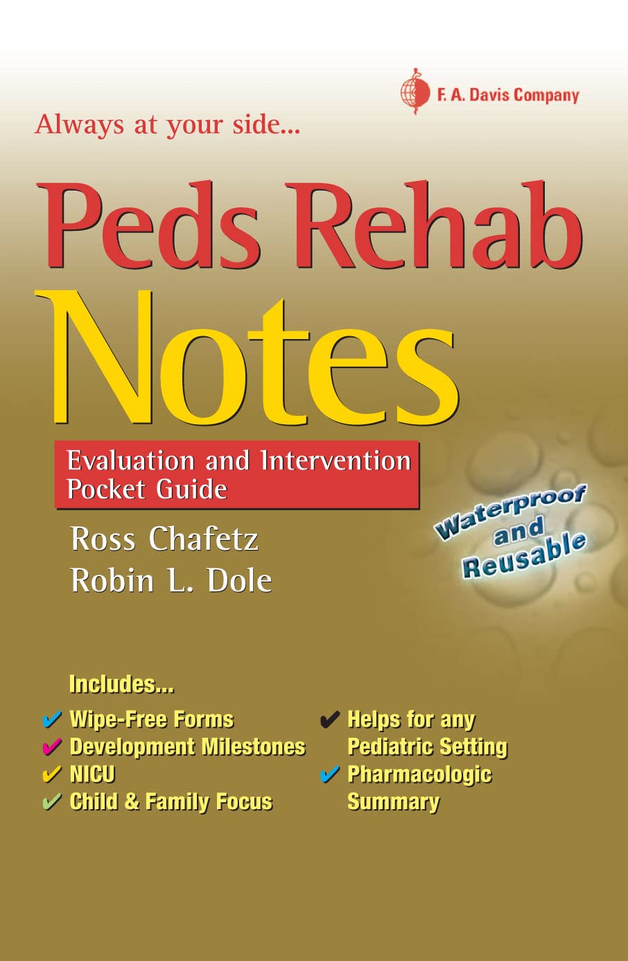 Peds Rehab Notes: Evaluation and Intervention Pocket Guide (Davis's ...
