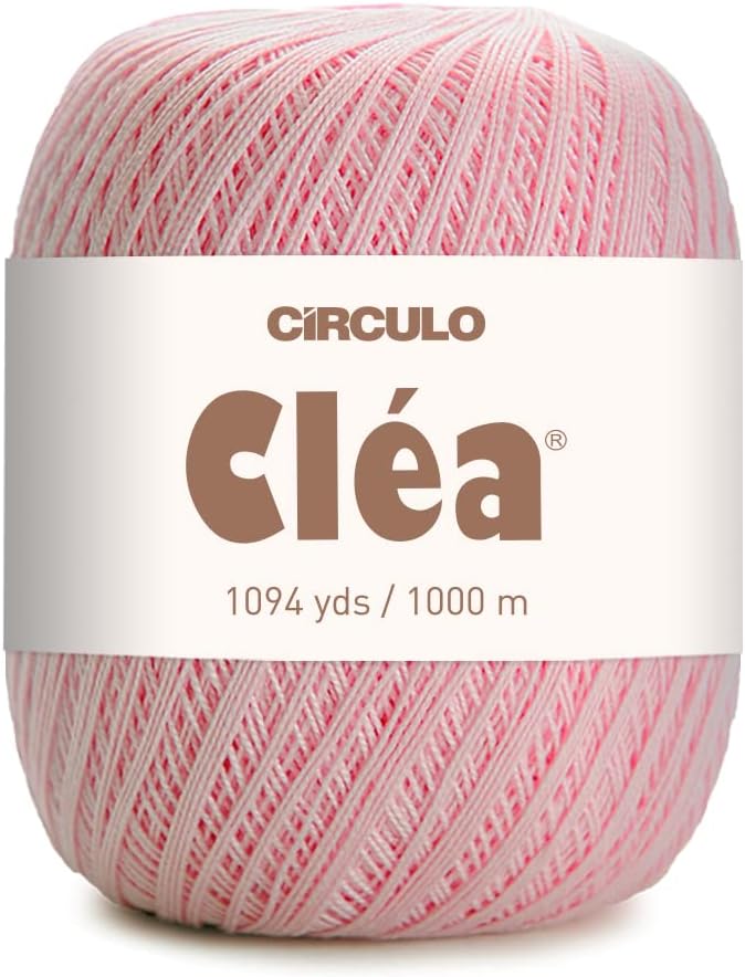 Amazon.com: Circulo Clea Yarn – Crochet Thread Fine Size 10-8/2 Perfect ...