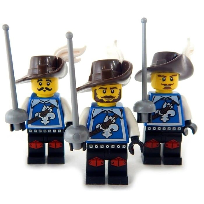 Buy Lego Three Musketeers Minifigures Minifigs Online at desertcart INDIA